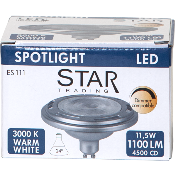 Led Lampa Gu10 Es111 Spotlight Basic Jul And Dekorationsbelysning För