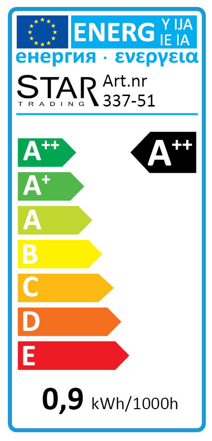 LED-lampa E14 RC35 Decoline - jul- & dekorationsbelysning för inne & ute