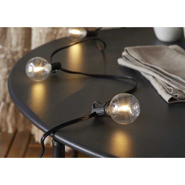 Solcellsslinga Globe Mini - jul- & dekorationsbelysning för inne & ute